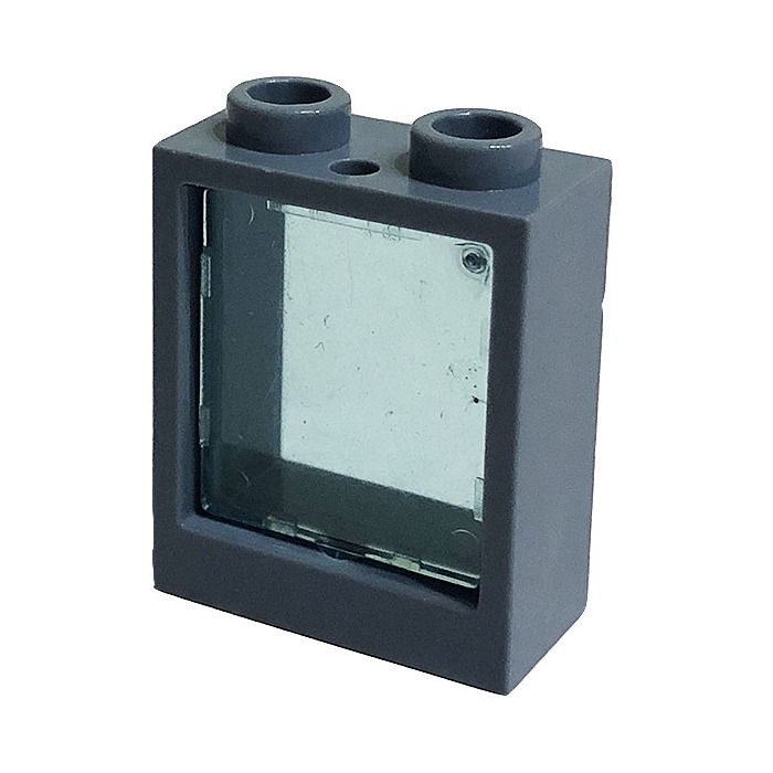 LEGO Sand Blue Window with Transparent Light Blue Glass | Brick Owl ...