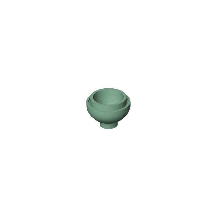 LEGO Sand Green Brick 2 x 2 Round Dome Inverted (15395) | Brick Owl ...