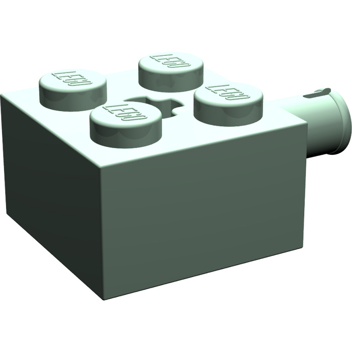 LEGO Brick 2 x 2 with Pin and Axlehole (6232 / 42929) | Brick Owl ...