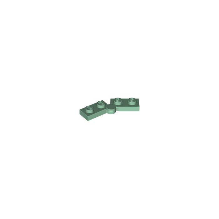 LEGO Sand Green Hinge Plate 1 x 4 Swivel Assembly (1927 / 19954 ...