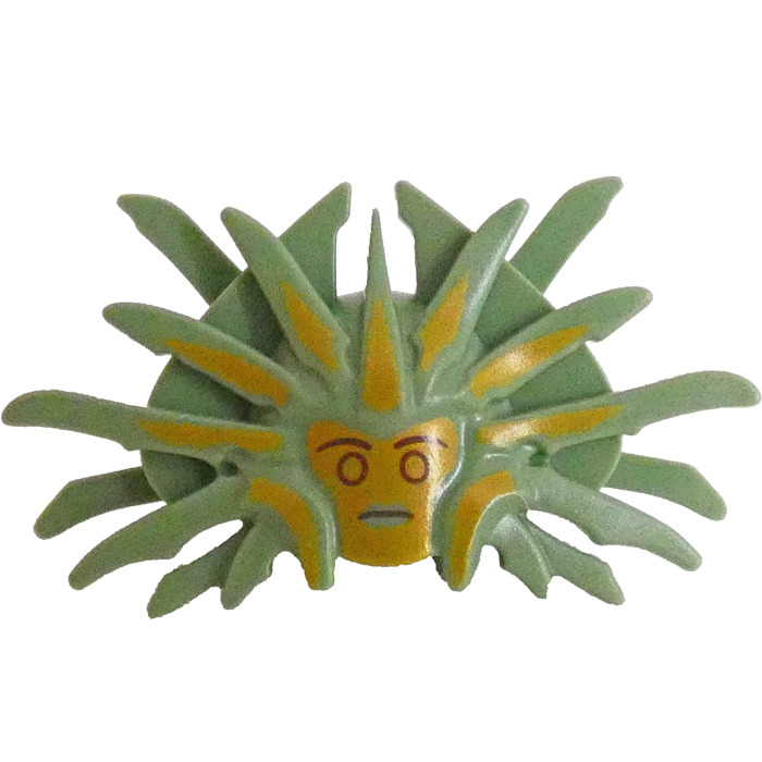 LEGO Mask with Spikes and Gold Face (108207) | Brick Owl - LEGO Marketplace