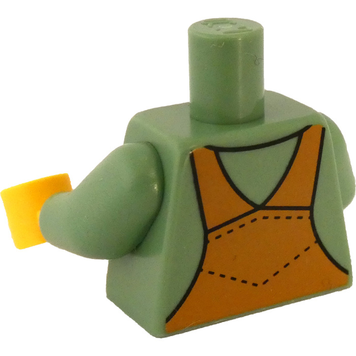 LEGO Sand Green Minifig Torso (973 / 76382) | Brick Owl - LEGO Marketplace