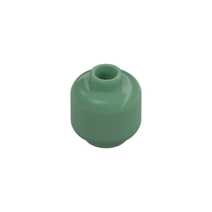 LEGO Sand Green Minifigure Head (3626 / 88475) | Brick Owl
