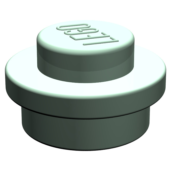 LEGO Sand Green Plate 1 x 1 Round (6141 / 30057) | Brick Owl - LEGO ...