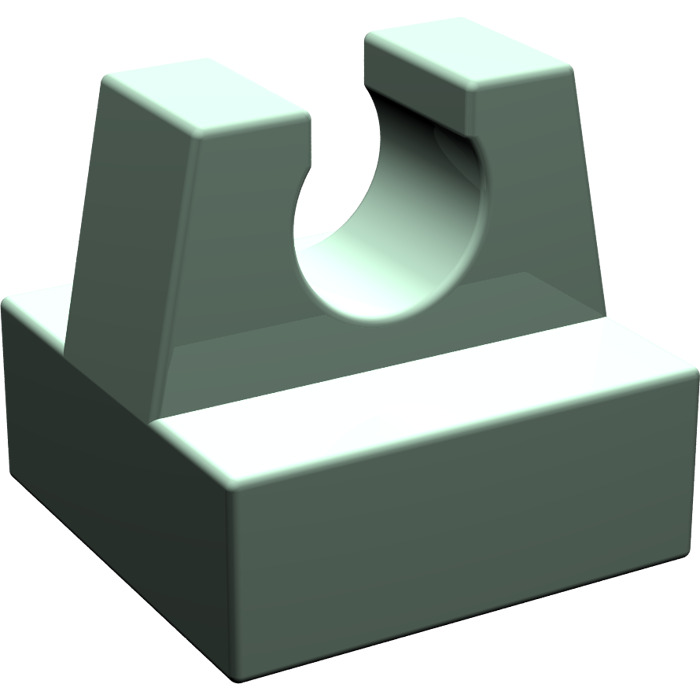 LEGO Tile 1 x 1 with Clip (No Cut in Center) (2555 / 12825) | Brick Owl ...