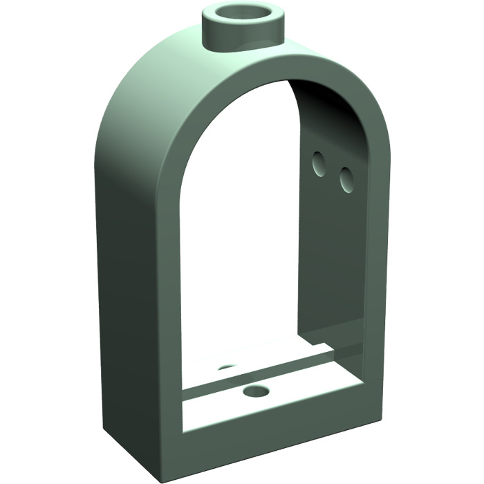 LEGO Window Frame 1 x 2 x 2.7 with Rounded Top (30044) | Brick Owl ...