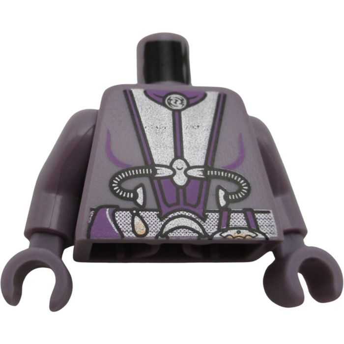 LEGO Sand Purple Zam Wesell Torso (973 / 73403) | Brick Owl - LEGO ...
