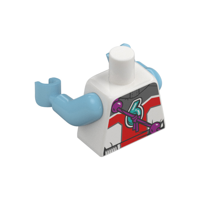 LEGO Sandy Minifig Torso (973 / 76382) | Brick Owl - LEGO Marketplace