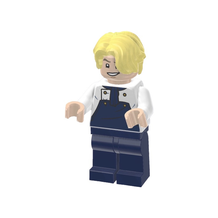 LEGO Sanji with Dark Blue Overalls Minifigure | Brick Owl