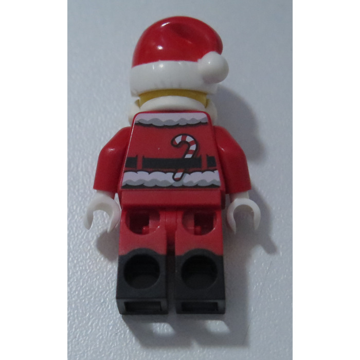 LEGO Père Noël - Candy Cane sur le dos Minifigurine | Brick Owl - LEGO ...