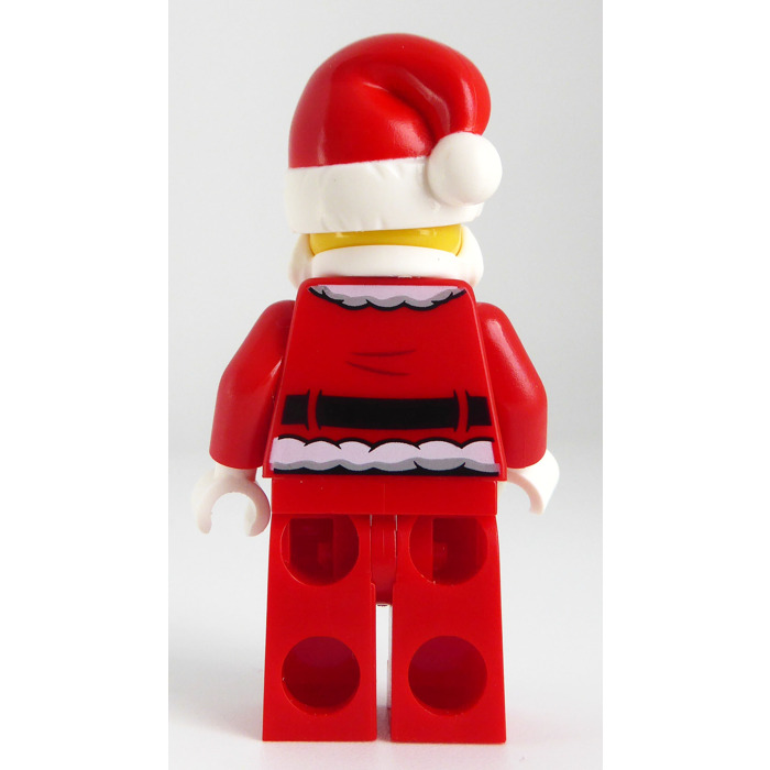 LEGO Santa with Fur Jacket (Dark Red Creases) Minifigure | Brick Owl