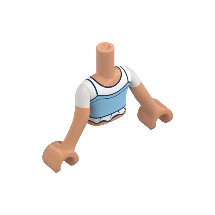 LEGO Sara with Light Blue Top and Friends Torso (73141 / 92456) | Brick ...