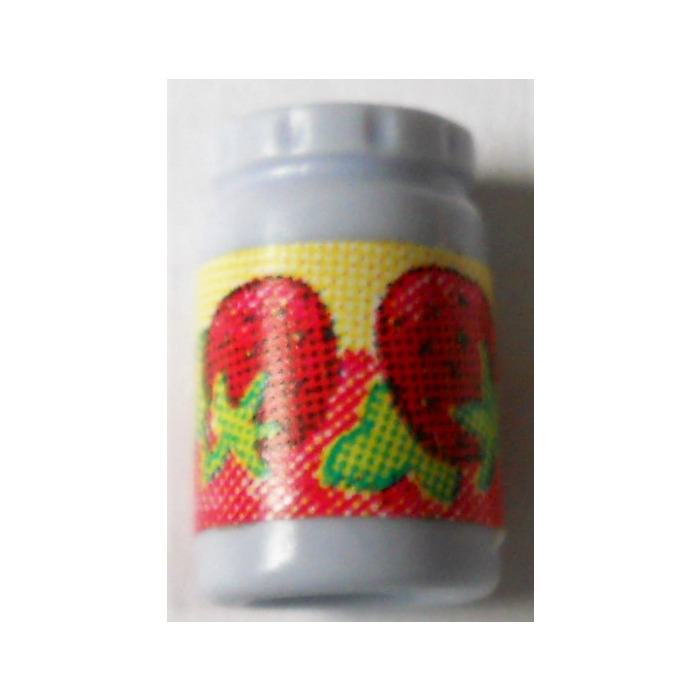 LEGO Scala Jam Jar with Strawberries Sticker | Brick Owl - LEGO Marketplace
