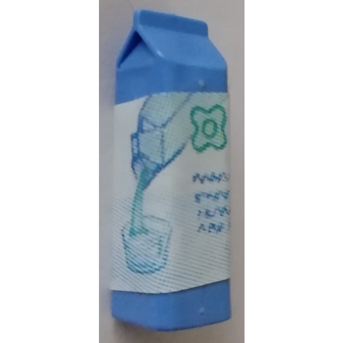 LEGO Scala Milk Carton with Milk and Flower Sticker (33011) | Brick Owl ...