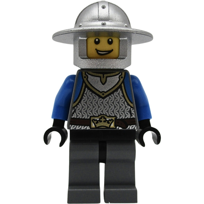LEGO Scale Mail, Crown Belt, Helmet with Broad Brim Chess Knight ...