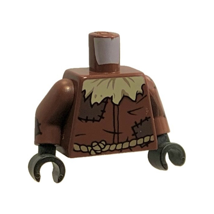 LEGO Scarecrow Minifigure Torso with Patches (973 / 76382) | Brick Owl