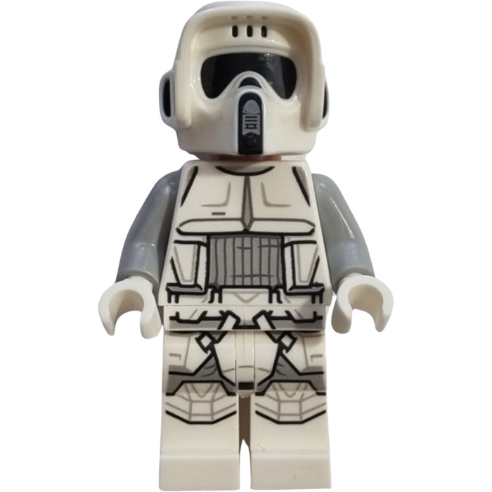LEGO Scout Trooper (Female) with Gray Arms Minifigure | Brick Owl ...