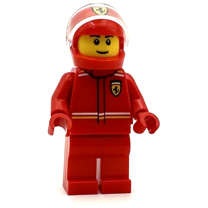 LEGO Scuderia Ferrari Driver Minifigure | Brick Owl - LEGO Marketplace
