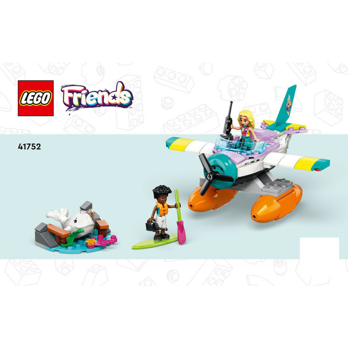 LEGO Sea Rescue Plane Set 41752 Instructions | Brick Owl - LEGO Marketplace