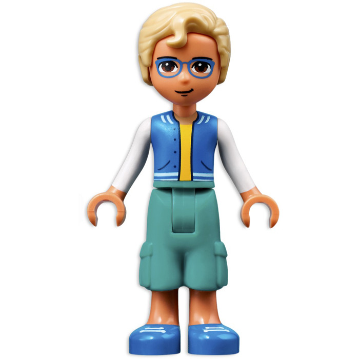 LEGO Sebastian with Blue Vest and Turquoise Shorts Minifigure | Brick ...