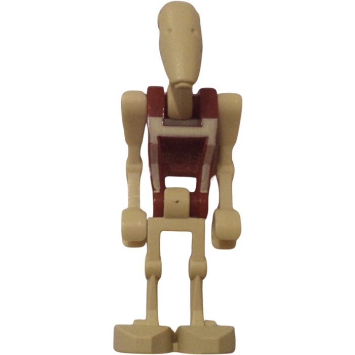 LEGO Security Battle Droid with Dark Red Torso with Tan Insignia ...