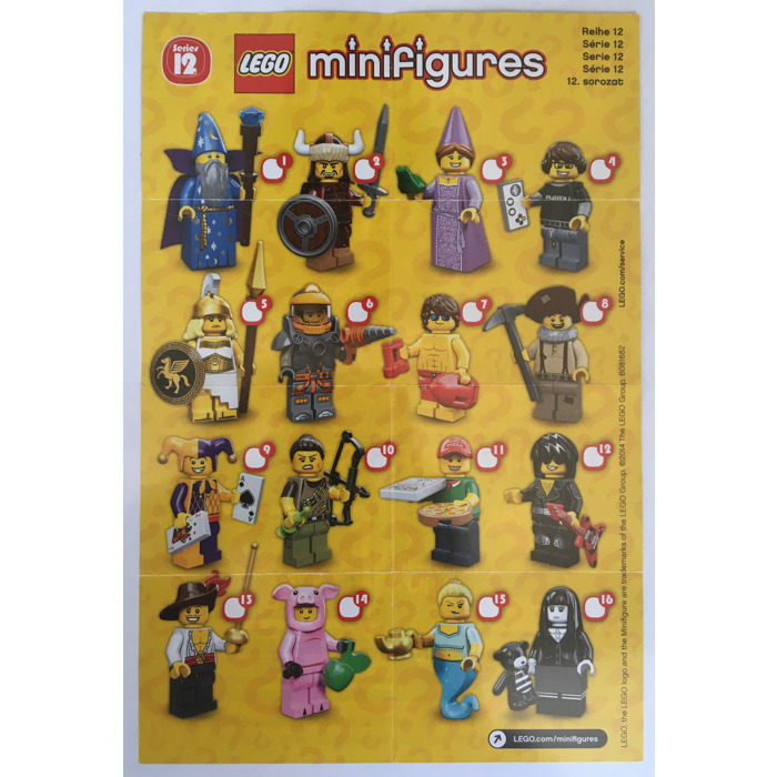 LEGO Series 12 Collectable Minifigures Random Pack Set 71007-0 ...