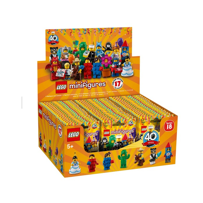 LEGO Series 18 Collectable Minifigures Box of 60 Set 71021-19 | Brick ...