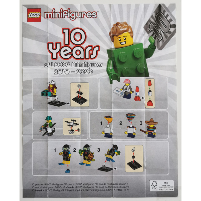 LEGO Series 20 Collectable Minifigures Random Pack Set 71027-0 ...