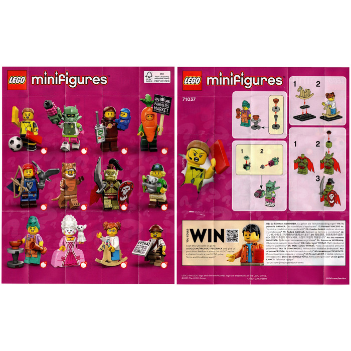 LEGO Series 24 Collectable Minifigures Random Pack Set 71037-0 Instructions | Brick Owl - LEGO ...