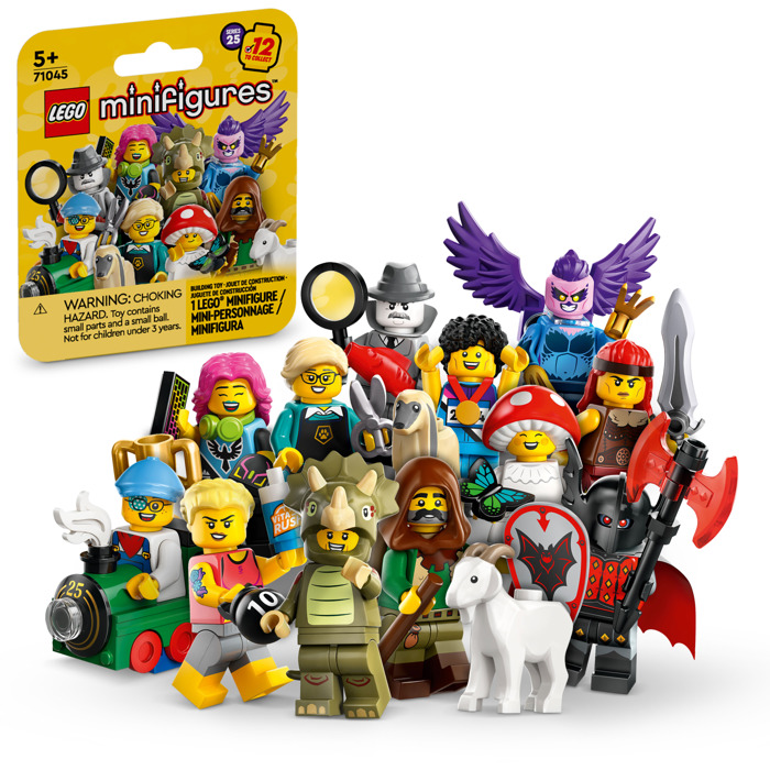 LEGO Series 25 Collectable Minifigures Random Pack Set 71045-0 | Brick ...