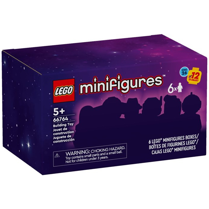 LEGO Series 26 Space Collectable Minifigures Random Box of 6 Set 66764 ...