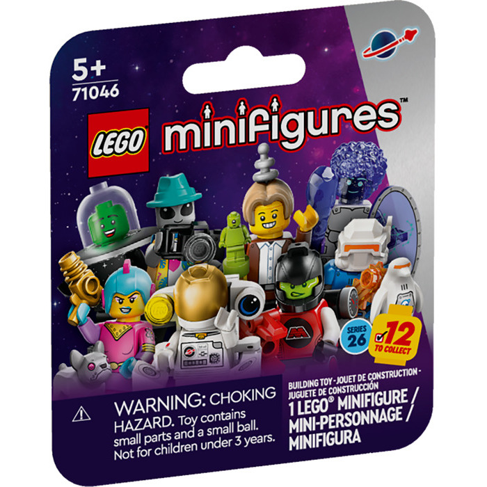 LEGO Series 26 Space Collectable Minifigures Random Pack Set 71046-0 ...