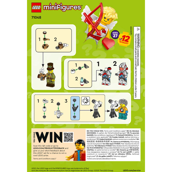 LEGO Series 27 Collectable Minifigures Random Pack Set 71048-0 Instructions | Brick Owl - LEGO ...