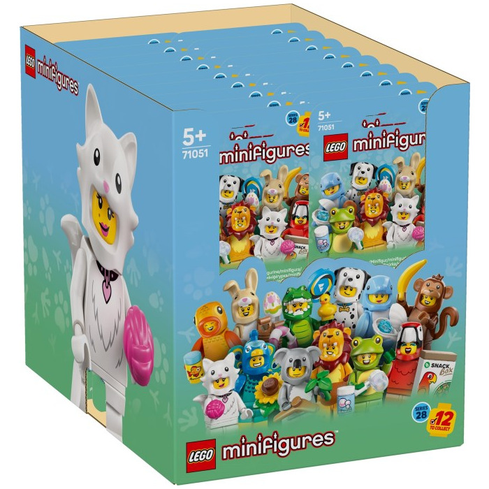 LEGO Series 28 Animals Collectable Minifigures Box of 36 Set 71051-14 ...