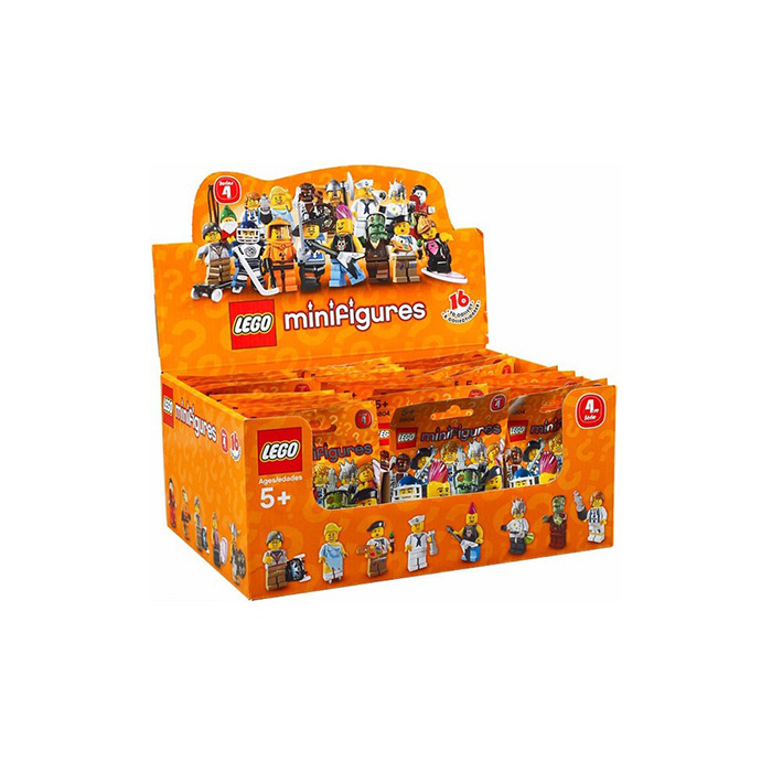 LEGO Series 4 Collectable Minifigures Box of 60 Set 8804-18 | Brick Owl