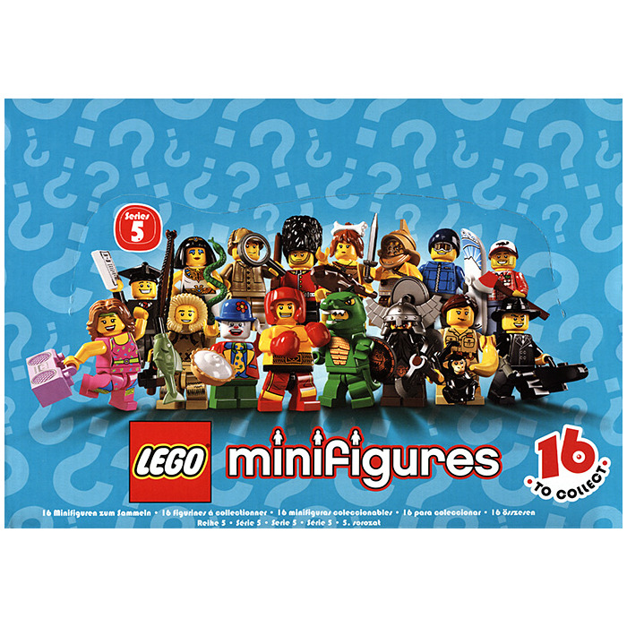 LEGO Series 5 Collectable Minifigures Box of 60 Set 8805-18 | Brick Owl