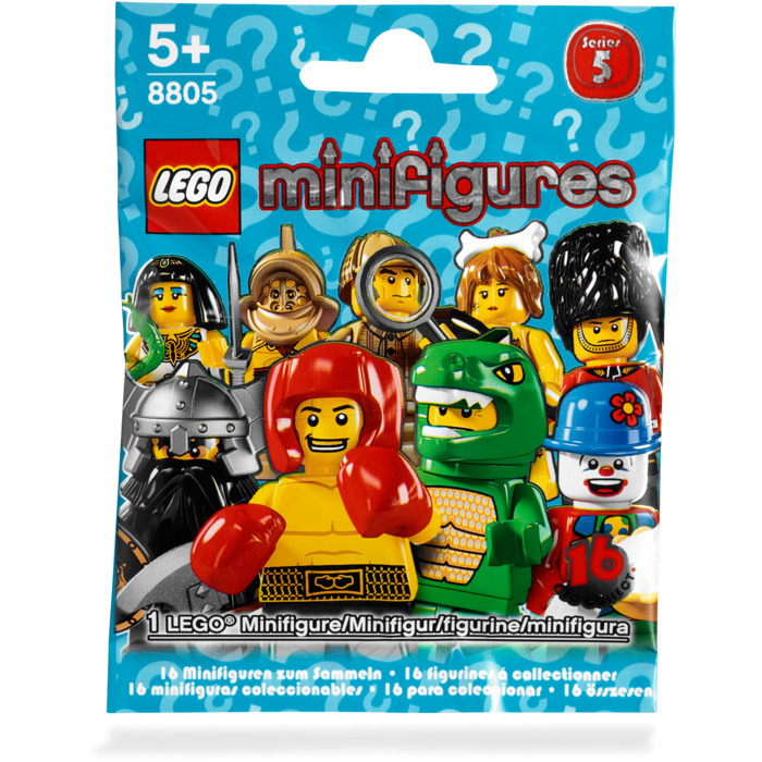 LEGO Series 5 Collectable Minifigures Random Pack Set 8805-0 | Brick ...