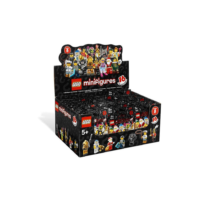 LEGO Series 8 Collectable Minifigures Box of 60 Set 8833-18 | Brick Owl ...