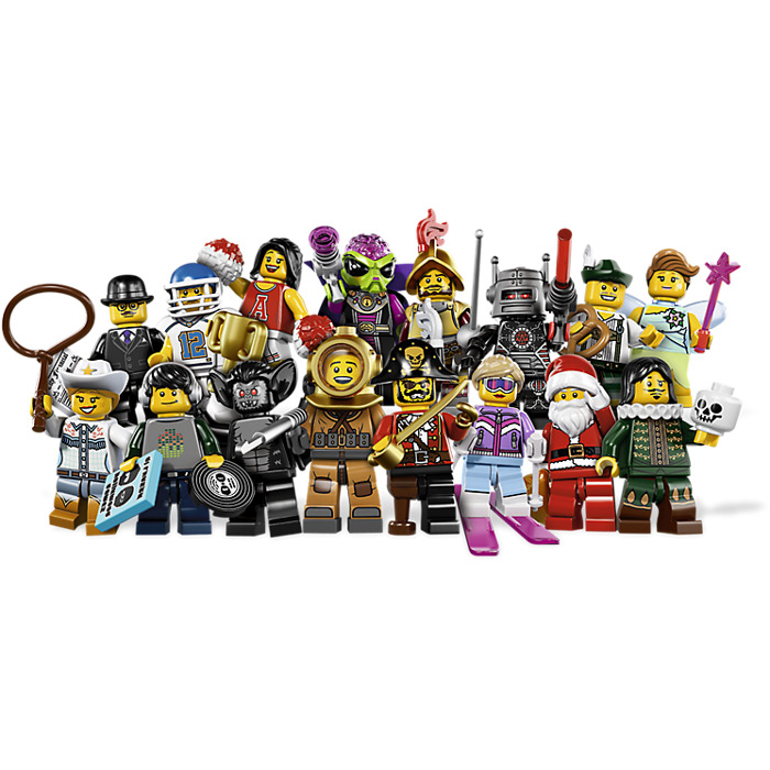 LEGO Series 8 Collectable Minifigures Random Pack Set 8833-0 | Brick Owl