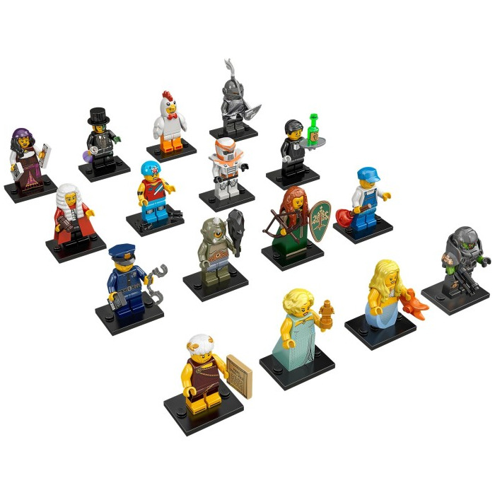 LEGO Series 9 Collectable Minifigures Complete Set 71000-17 | Brick Owl ...