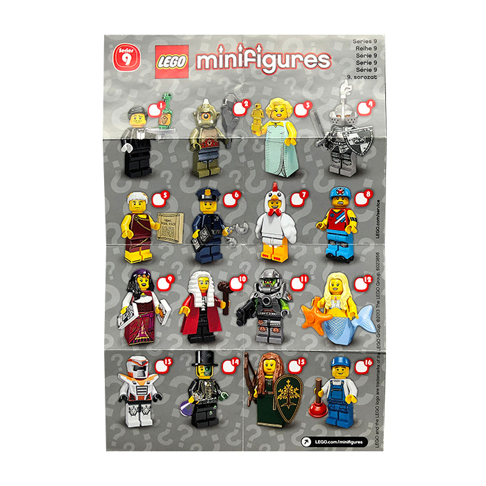 LEGO Series 9 Collectable Minifigures Random Pack Set 71000-0 ...