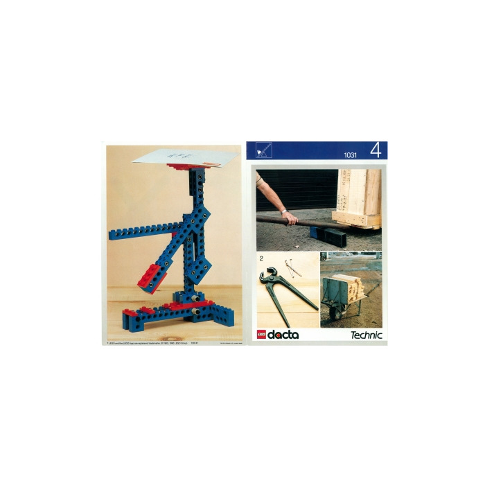 LEGO Set 1031 Activity Booklet 04 - Levers 1 | Brick Owl - LEGO Marketplace