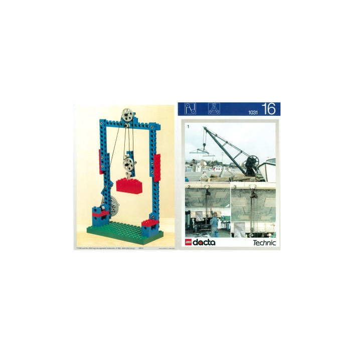 LEGO Set 1031 Activity Booklet 16 - Pulleys 3 | Brick Owl - LEGO ...