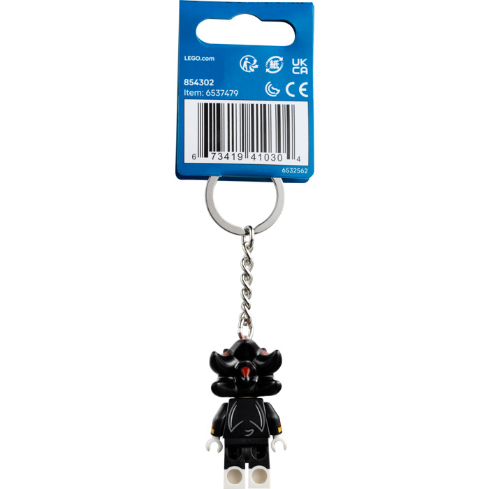 LEGO Shadow the Hedgehog Key Chain (854302) | Brick Owl - LEGO Marketplace