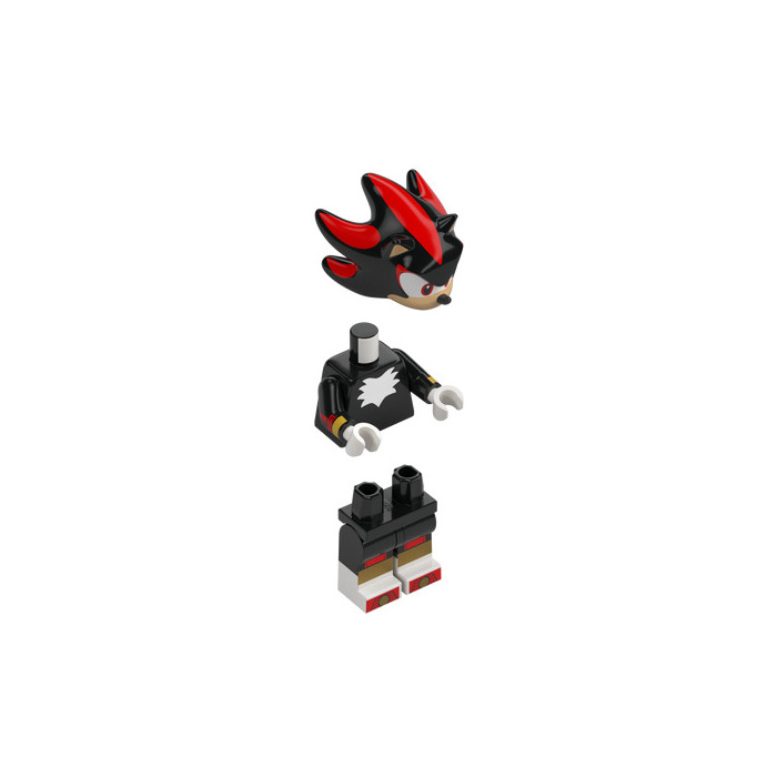 LEGO Shadow The Hedgehog with Closed Mouth Minifigure | Brick Owl ...