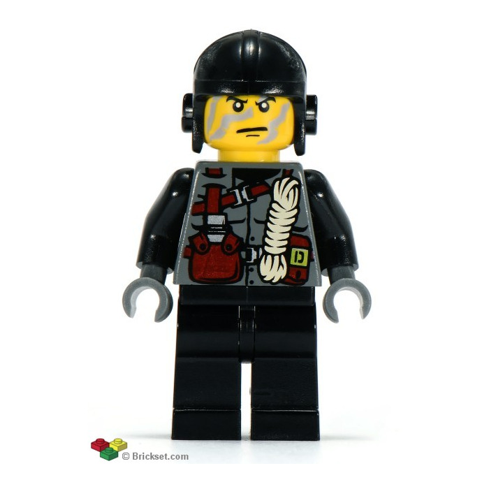 LEGO Shadow with Rope Minifigure | Brick Owl - LEGO Marketplace