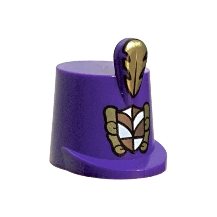 LEGO Shako Hat with Gold Plume (2545 / 114857) | Brick Owl - LEGO ...