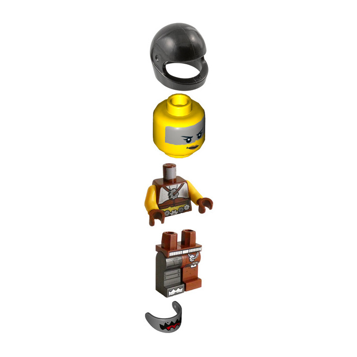 LEGO Sharkira with Helmet Minifigure | Brick Owl
