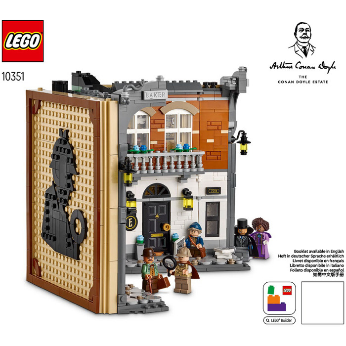 LEGO Sherlock Holmes: Book Nook Set 10351 Instructions | Brick Owl ...