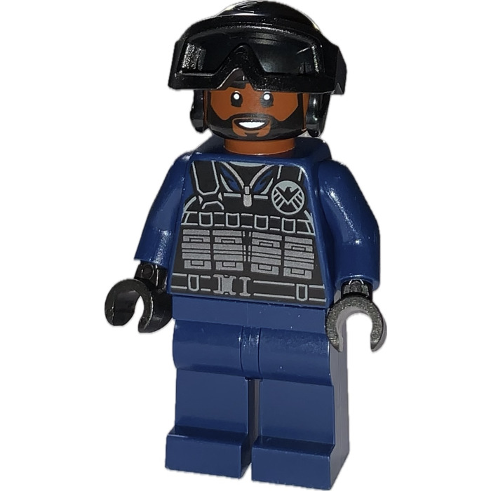 LEGO SHIELD Agent with Tactical Vest (Male) Minifigure | Brick Owl ...
